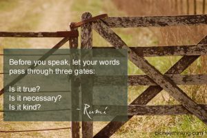 Before You Speak - Rumi - Pioneerthinking.com
